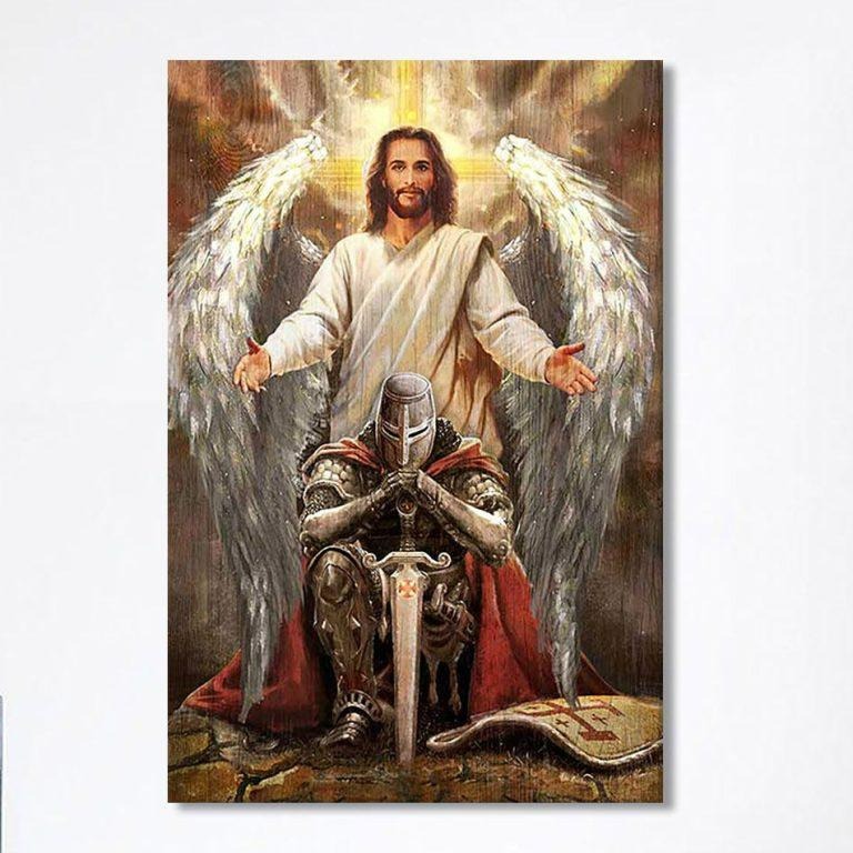 Jesus Wings Warrior Of God Jesus - LuvinGift