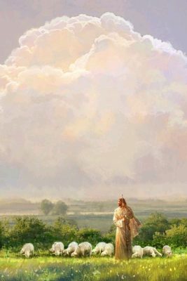 The Lord Is My Shepherd Christian Canvas - LuvinGift