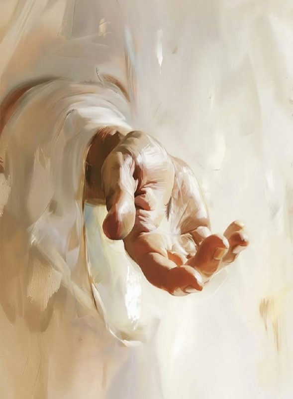 Christian Canvas Give Me Your Hand - LuvinGift