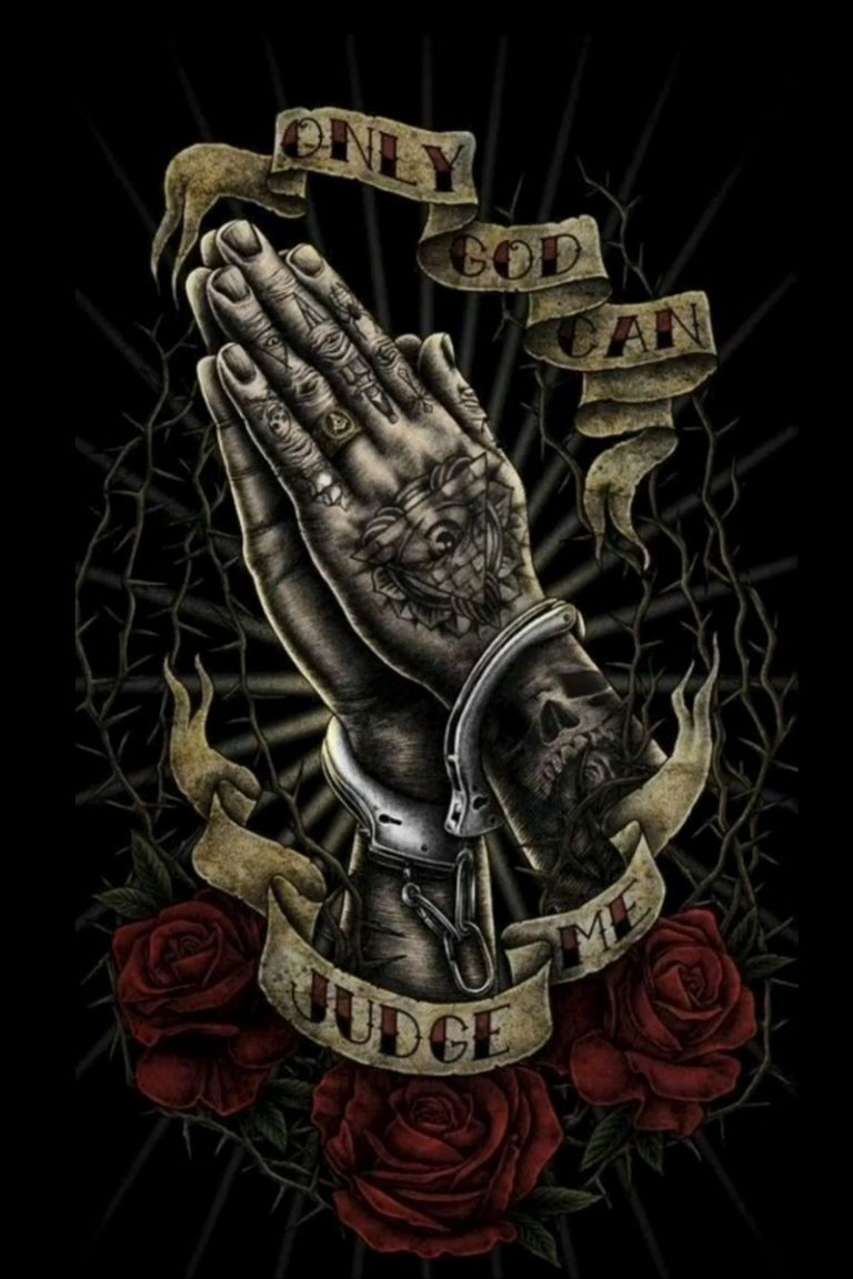 Christian Canvas Only God Can Judge - LuvinGift